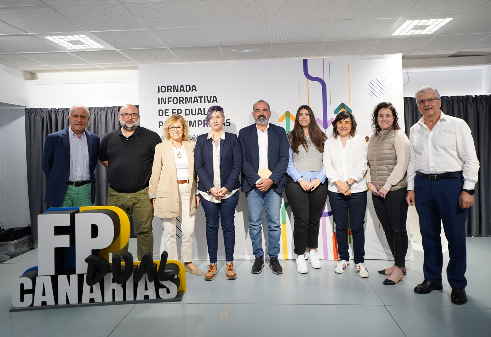 El CIFP Villa de Agüimes anima a las empresas de Arinaga a participar en la nueva formación dual ...